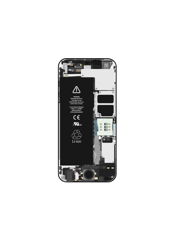 Συναρμολογώντας ένα iPhone 5s! (animated gif)