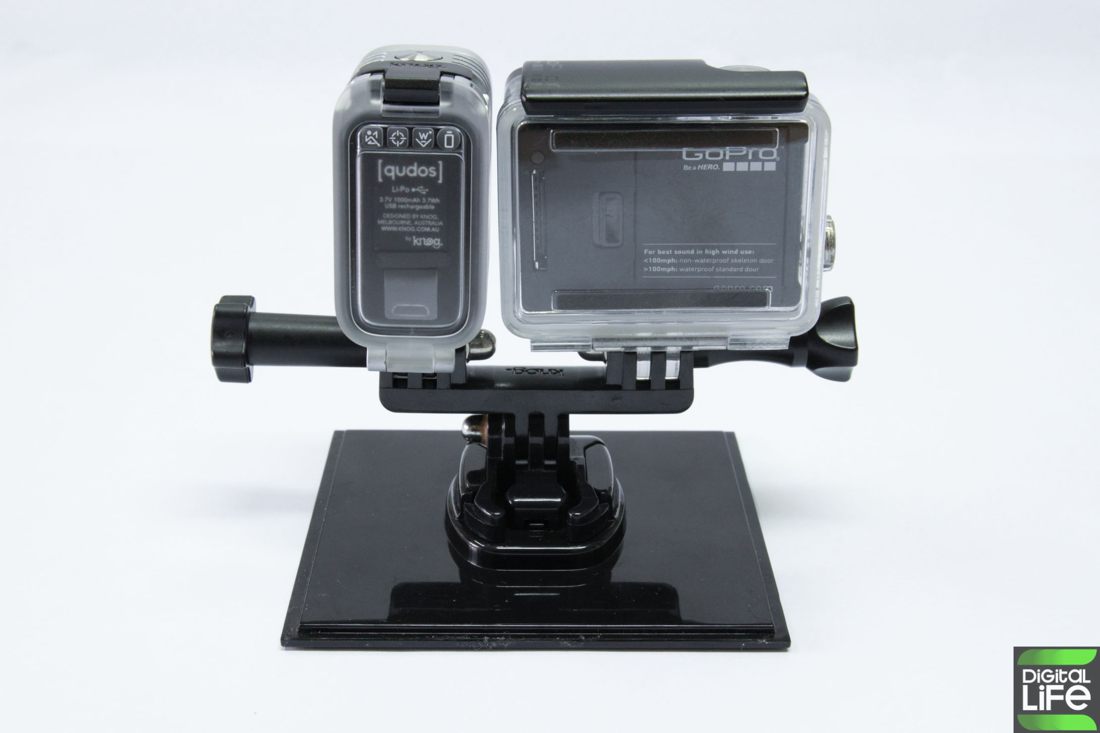 Knog [qudos] Action Light Review: «Και εγένετο φως στις… GoPro»!
